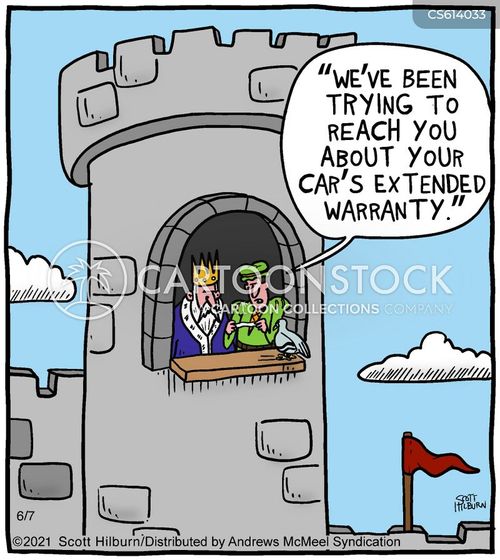 Warranty Scam Cartoons and Comics - funny pictures from CartoonStock