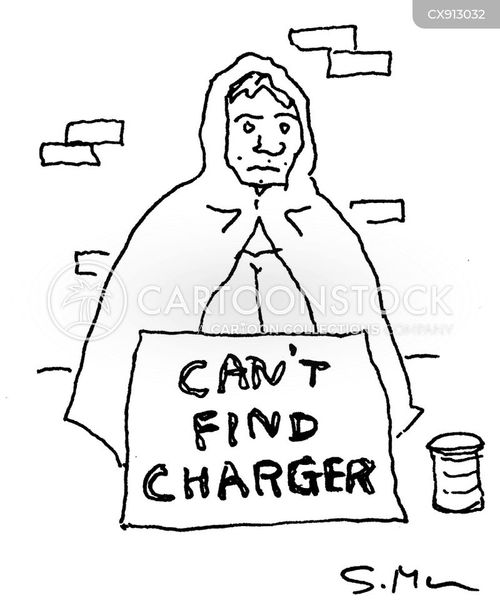 Charging Device Cartoons and Comics - funny pictures from CartoonStock