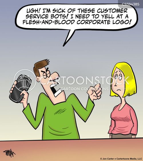 Customer Service Cartoons and Comics - funny pictures from CartoonStock