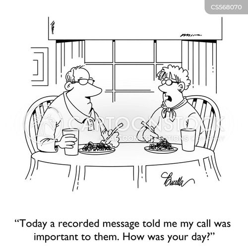 Important Phone Call Cartoons and Comics - funny pictures from CartoonStock