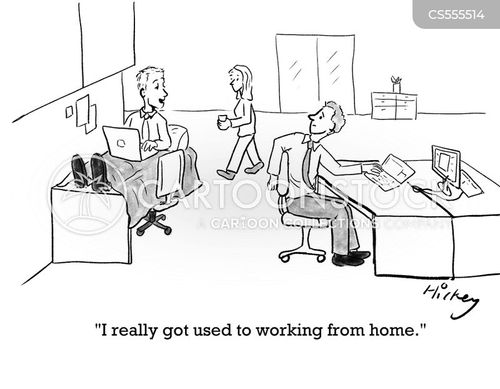 Telecommuting Problems Cartoons and Comics - funny pictures from ...