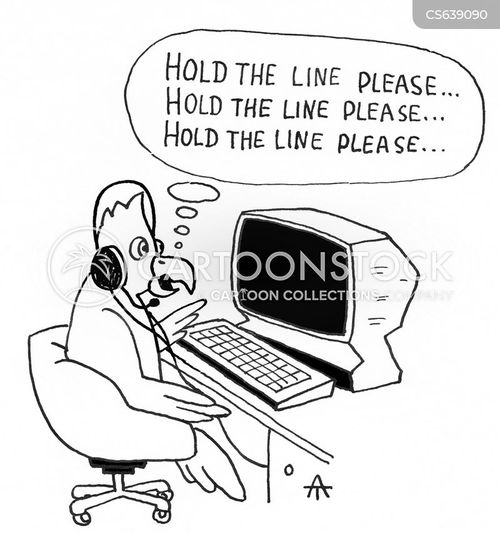 Hold The Line Cartoons and Comics - funny pictures from CartoonStock
