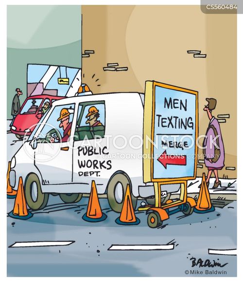 Public Works Cartoons and Comics - funny pictures from CartoonStock