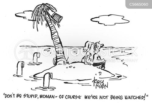 Not Alone After All Cartoons and Comics - funny pictures from CartoonStock