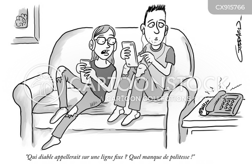 Dessins humoristique et caricaturés avec Lignes Fixes