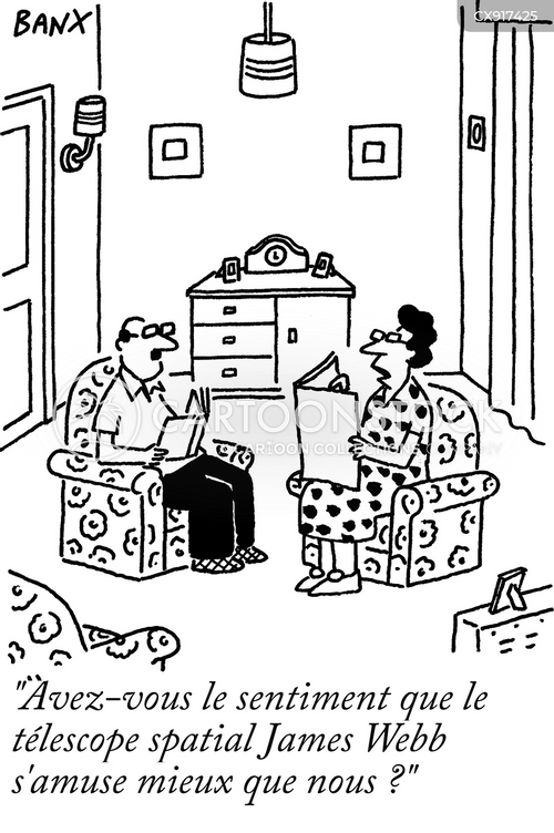 Dessins humoristique et caricaturés avec Explorations Spatiales