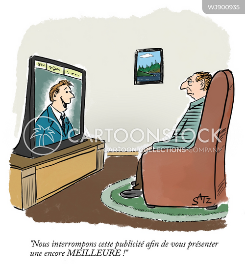 Dessins humoristique et caricaturés avec Réseau Publicitaire