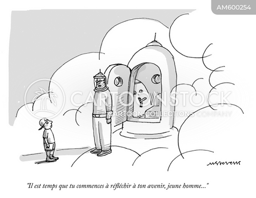 Dessins humoristique et caricaturés avec Anomalie Espace-temps