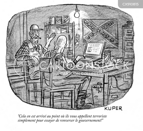 Dessins humoristique et caricaturés avec Théoriciens Du Complot