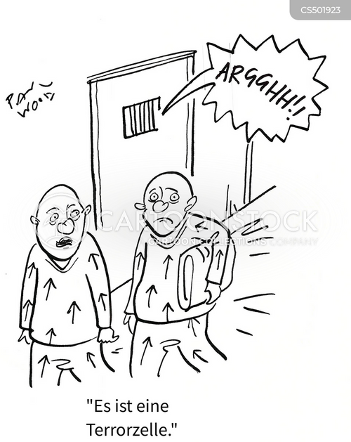 Cartoons und Karikaturen mit Der Terror