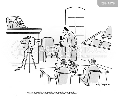 Cartoons und Karikaturen mit Tester