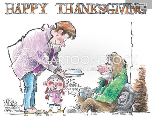 Thankful Cartoons and Comics - funny pictures from CartoonStock