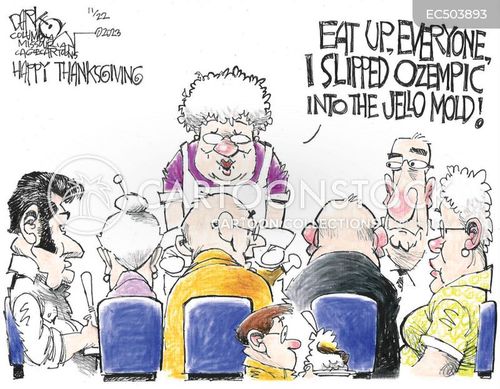 Ozempic Cartoons and Comics - funny pictures from CartoonStock