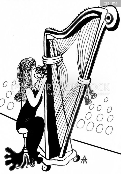 Harp Cartoons and Comics - funny pictures from CartoonStock