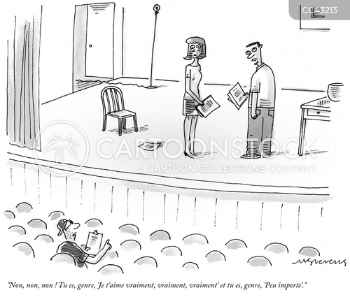 Dessins humoristique et caricaturés avec Publics Du Théâtre