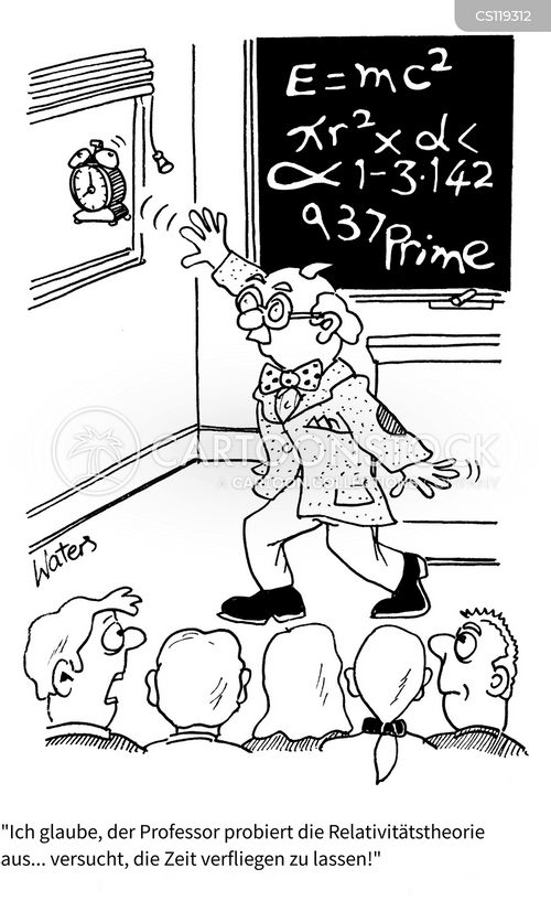 Cartoons und Karikaturen mit Zeit Machen