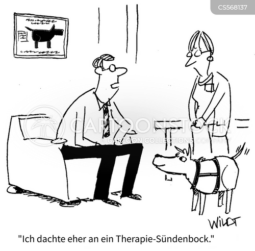 Cartoons und Karikaturen mit Emotionale Therapie