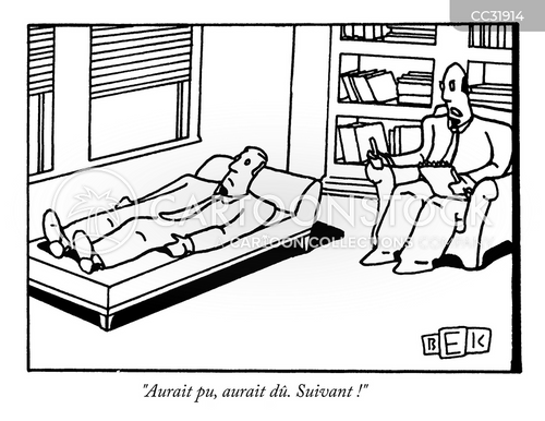 Dessins humoristique et caricaturés avec En Thérapie