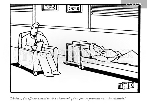 Dessins humoristique et caricaturés avec Rêve Récurrent