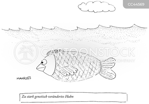 Cartoons und Karikaturen mit Crispr