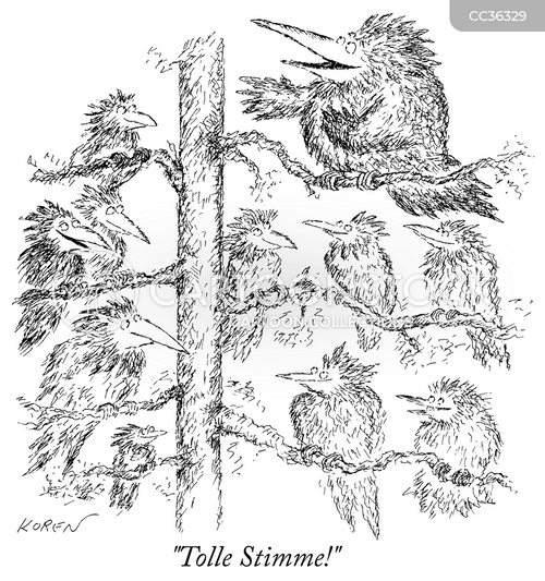 Cartoons und Karikaturen mit Pfeifen