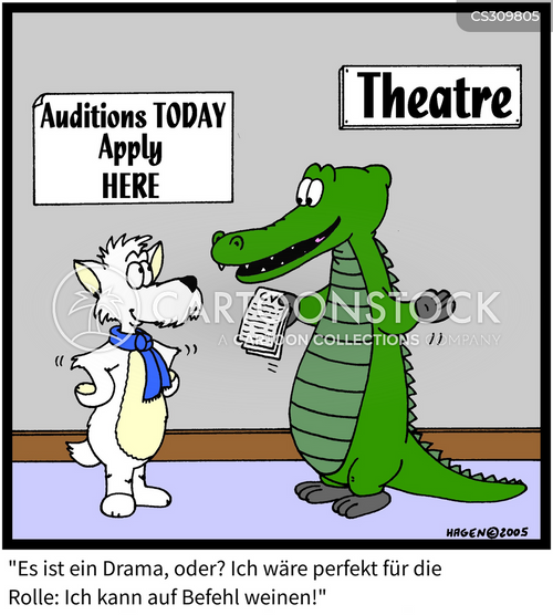 Cartoons und Karikaturen mit K-drama