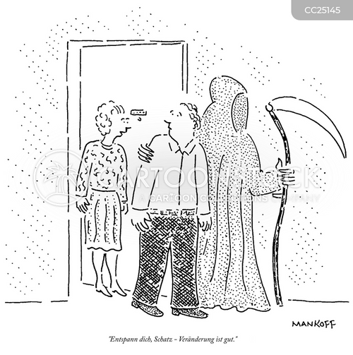 Cartoons und Karikaturen mit Abschiedspartys