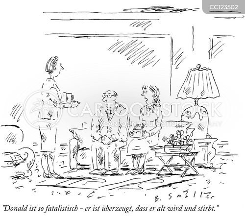 Cartoons und Karikaturen mit Tod Und Sterben