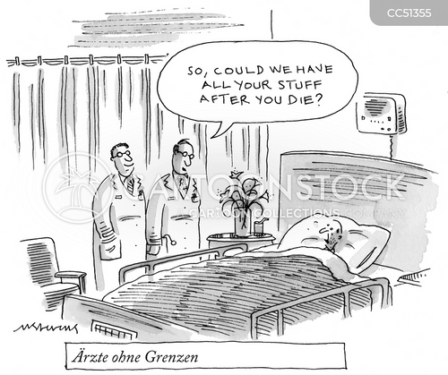 Cartoons und Karikaturen mit Abschiedsworte