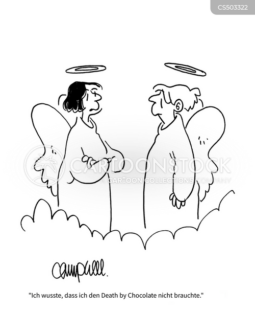 Cartoons und Karikaturen mit Tod