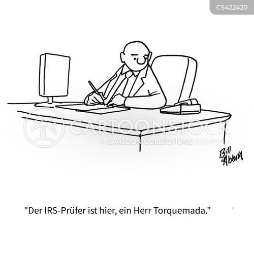 Cartoons und Karikaturen mit Torquemada