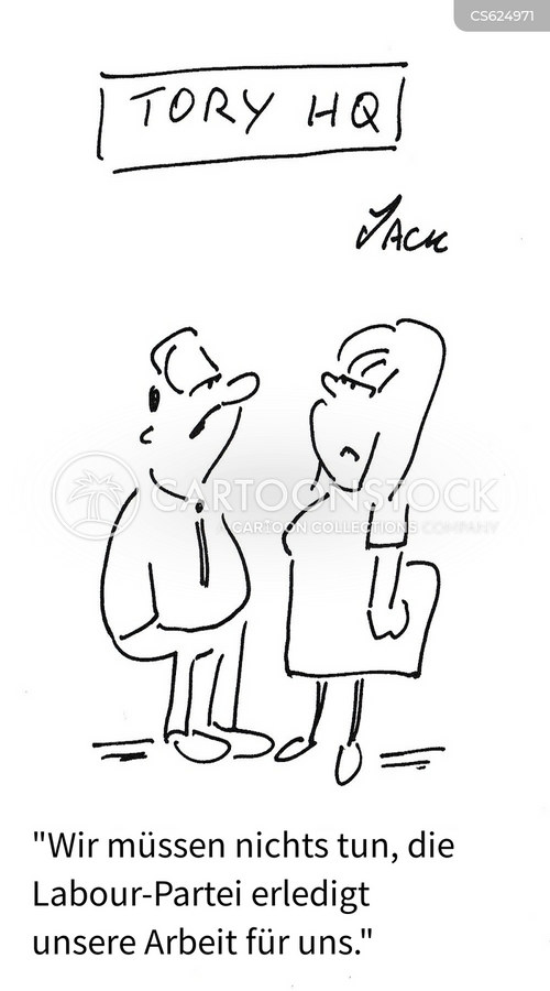 Cartoons und Karikaturen mit Die Labour Party