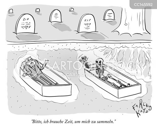 Cartoons und Karikaturen mit Online-gedenken