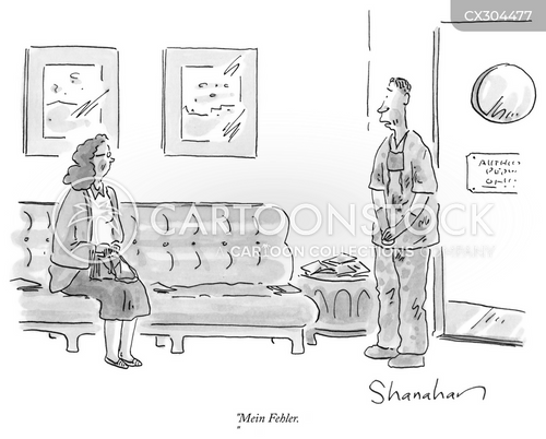 Cartoons und Karikaturen mit Versteckte Risiken