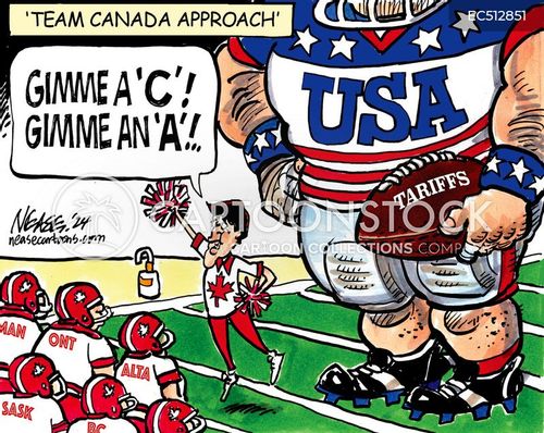 Canadian Goods Cartoons and Comics - funny pictures from CartoonStock