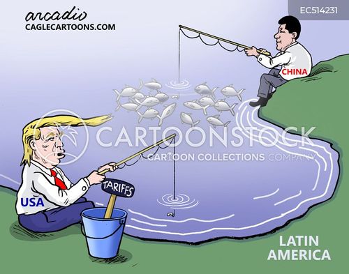 Economic Competition Cartoons and Comics - funny pictures from CartoonStock