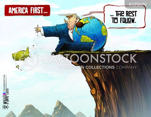 Global Leadership Cartoons and Comics - funny pictures from CartoonStock