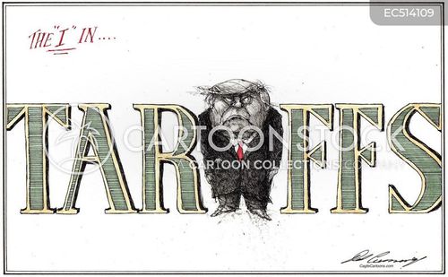 U S Tariffs Cartoons and Comics - funny pictures from CartoonStock