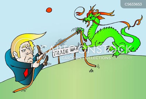 Trump Dragon Cartoons and Comics - funny pictures from CartoonStock