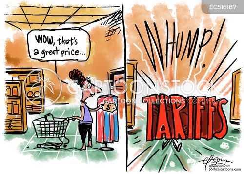 Import Tariffs Cartoons and Comics - funny pictures from CartoonStock
