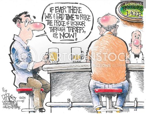 Tariff Pressure Cartoons and Comics - funny pictures from CartoonStock
