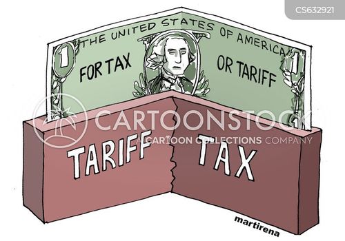 Tariff Pressure Cartoons and Comics - funny pictures from CartoonStock