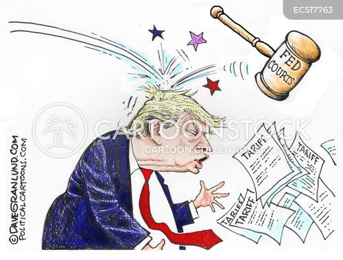 Trump's Tariffs Cartoons and Comics - funny pictures from CartoonStock