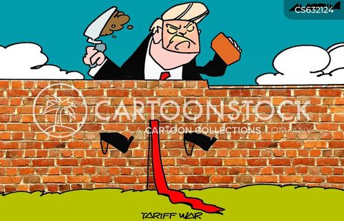 Tariff Strategy Cartoons and Comics - funny pictures from CartoonStock