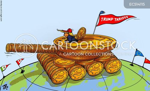 Trump Tank Cartoons and Comics - funny pictures from CartoonStock
