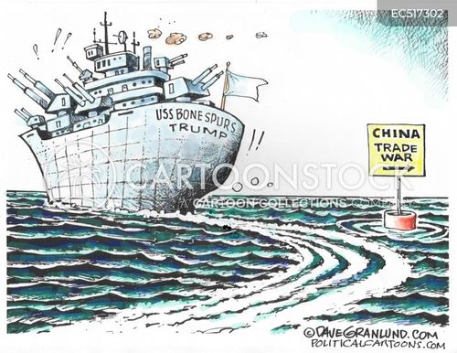 Uss Bone Spurs Cartoons and Comics - funny pictures from CartoonStock