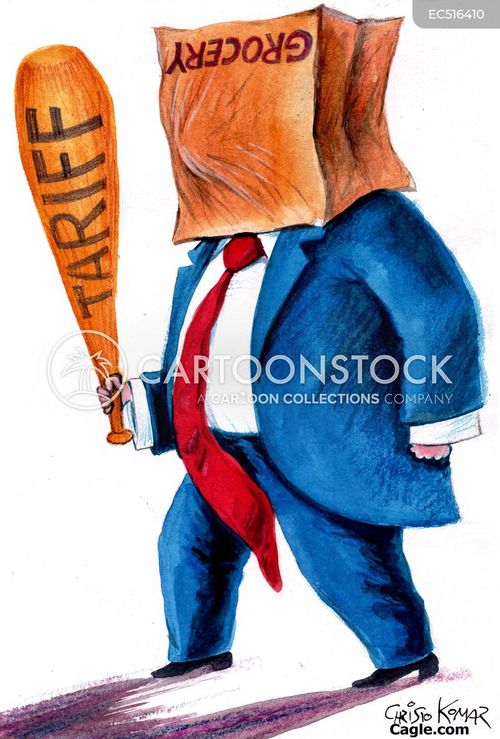 Trump's Tariffs Cartoons and Comics - funny pictures from CartoonStock