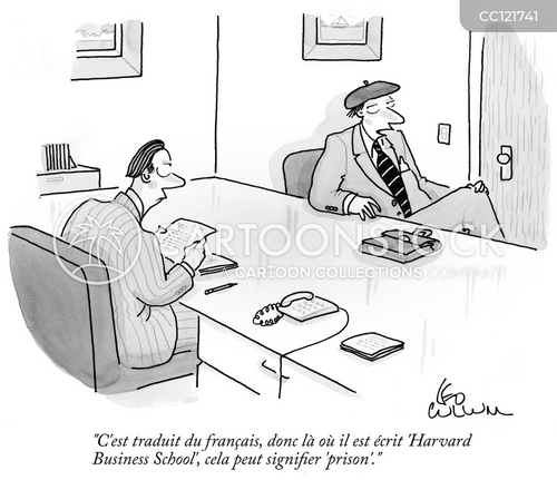 Dessins humoristique et caricaturés avec Erreurs De Traduction