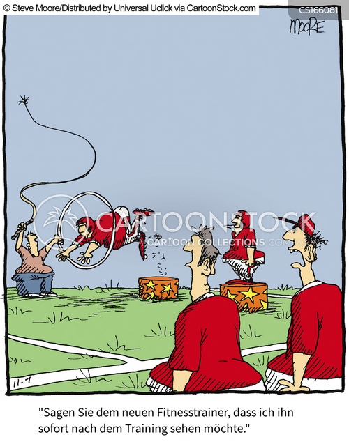 Cartoons und Karikaturen mit Athletic Trainers