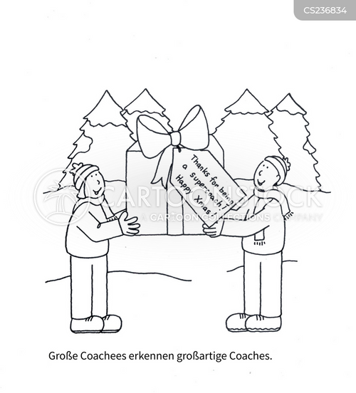 Cartoons und Karikaturen mit Coachees